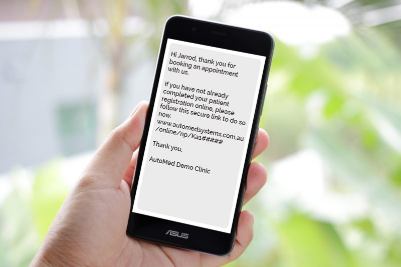 AutoMed SMS – Digital New Patient Registration – AutoMed Systems