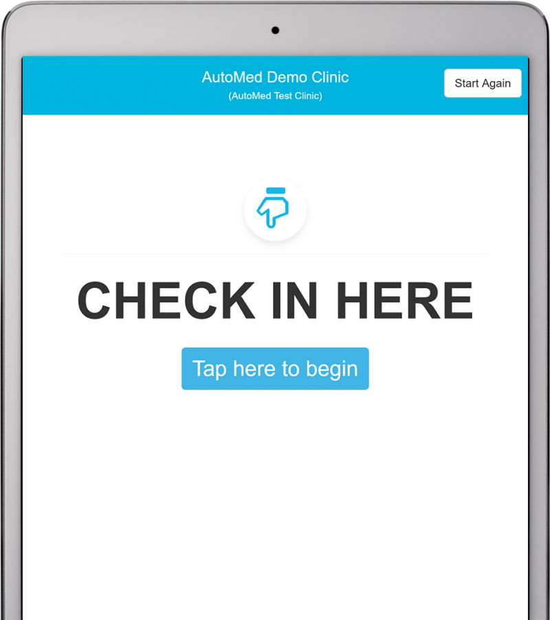 AutoMed Self Check In – AutoMed Systems